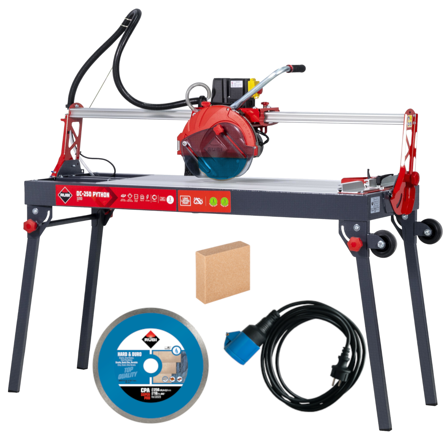 RUBI 56949 Przecinarka elektryczna DC-250 Python 1200 + Kabel ...