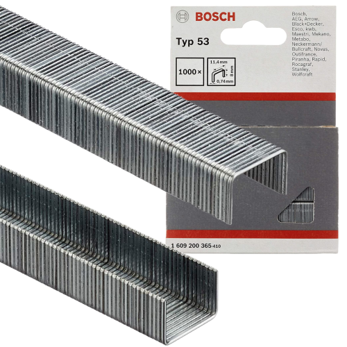 BOSCH Zszywki do zszywacza 8mm standardowe typ A - 1000szt. | Mensura ...